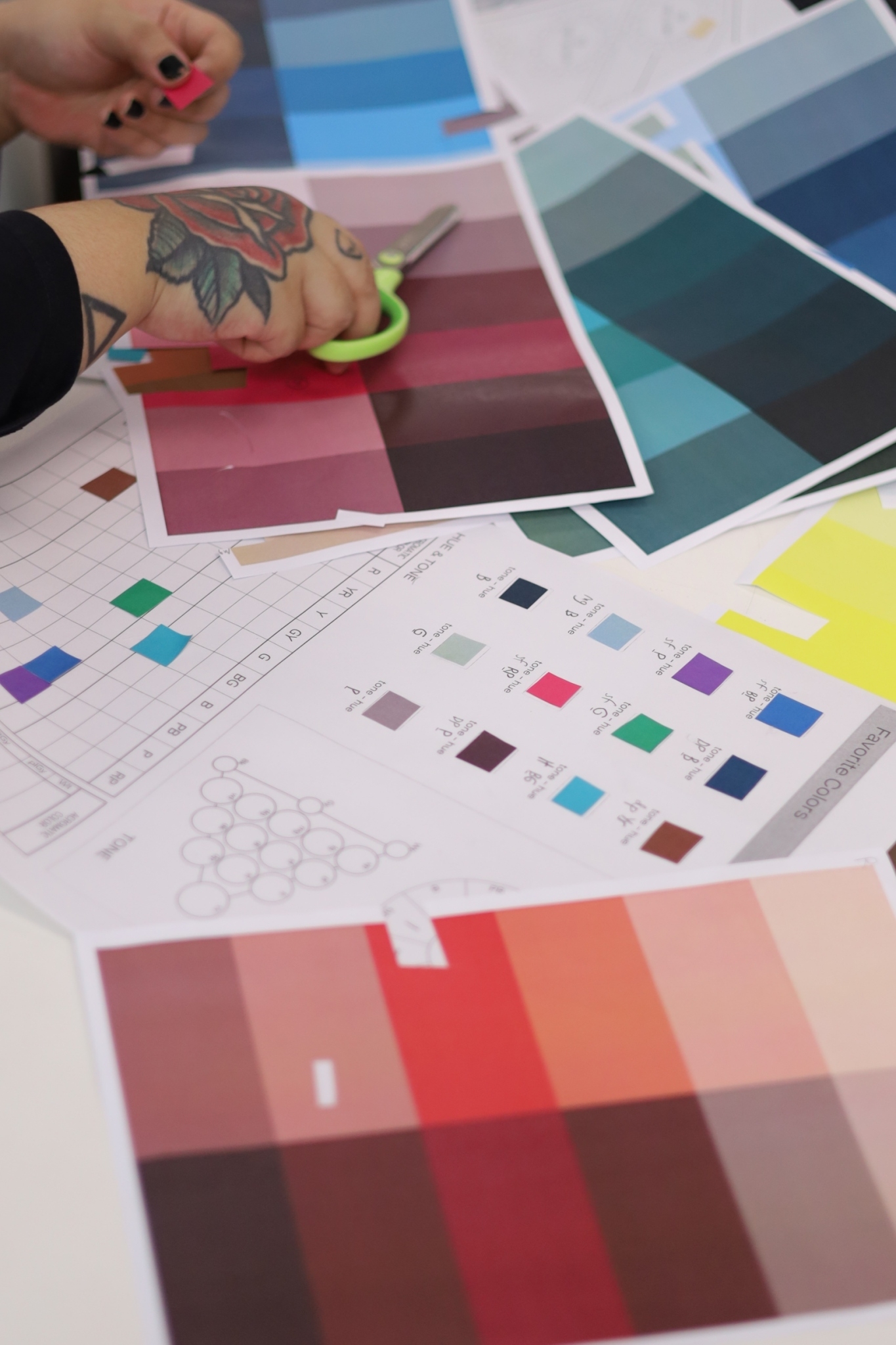 Fashion Color Theory ทฤษฎีสีแฟชั่น - Bunka Fashion School (โรงเรียนบุน ...